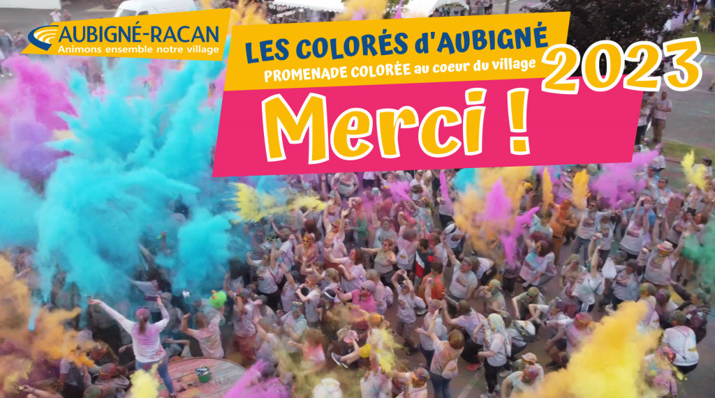 Presse : "les Colorés d'Aubigné ont mis le feu" - Aubigné-Racan